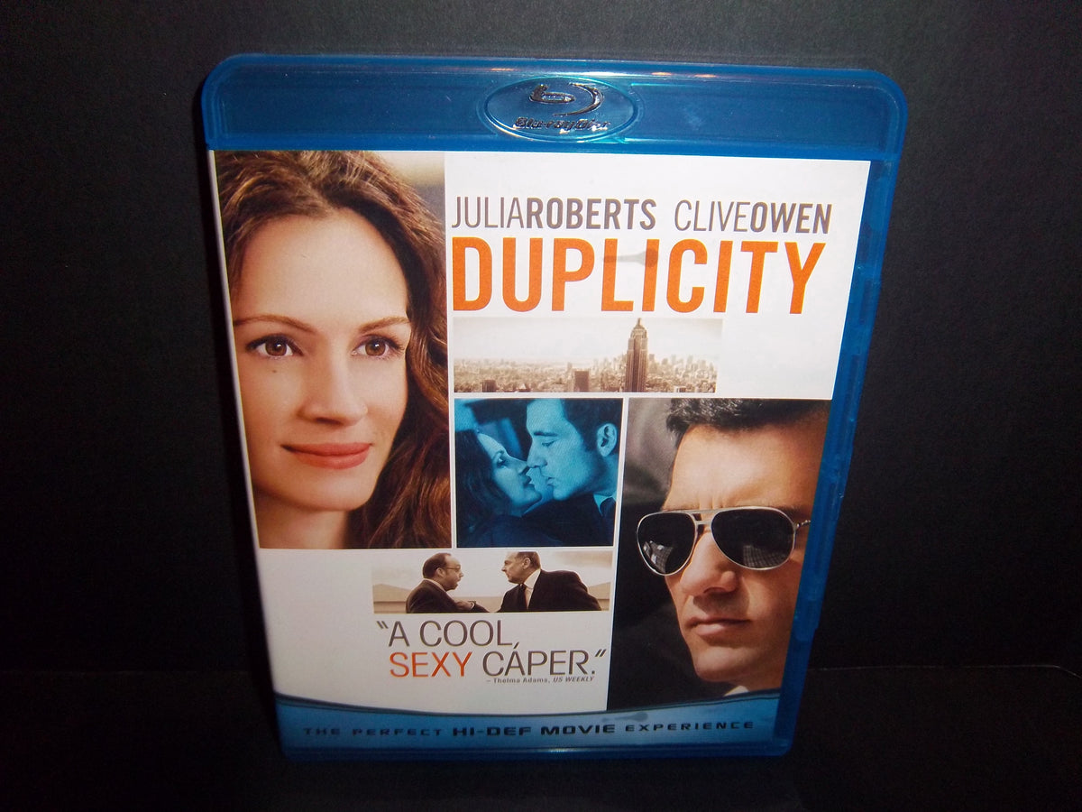Duplicity (Blu-ray) Julia Roberts, Clive Owen, Tom Wilkinson, Paul Gia – Media Mania of Stockbridge