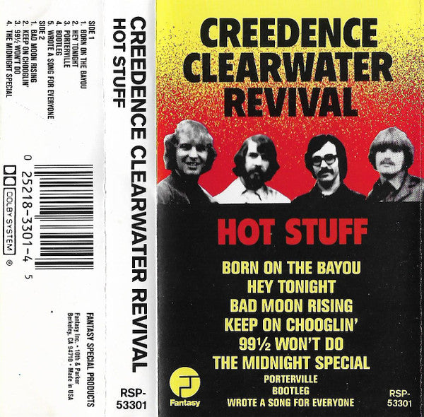 Buy Creedence Clearwater Revival : Hot Stuff (Cass, Comp) Online for a great price – Media Mania ...