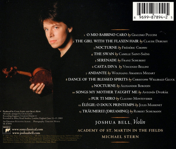 Buy Joshua Bell : Romance Of The Violin (CD, Album) Online for a great ...