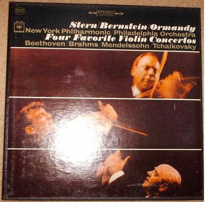 Buy Isaac Stern With Leonard Bernstein, Eugene Ormandy, The New York ...