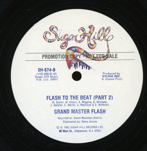 Buy Grandmaster Flash : Flash To The Beat (12", Promo) Online for a ...