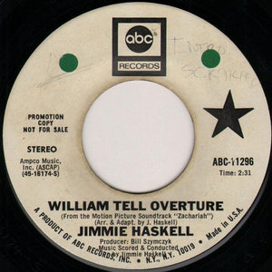 Buy Jimmie Haskell : William Tell Overture / Zachariah (Main Title) (7 ...