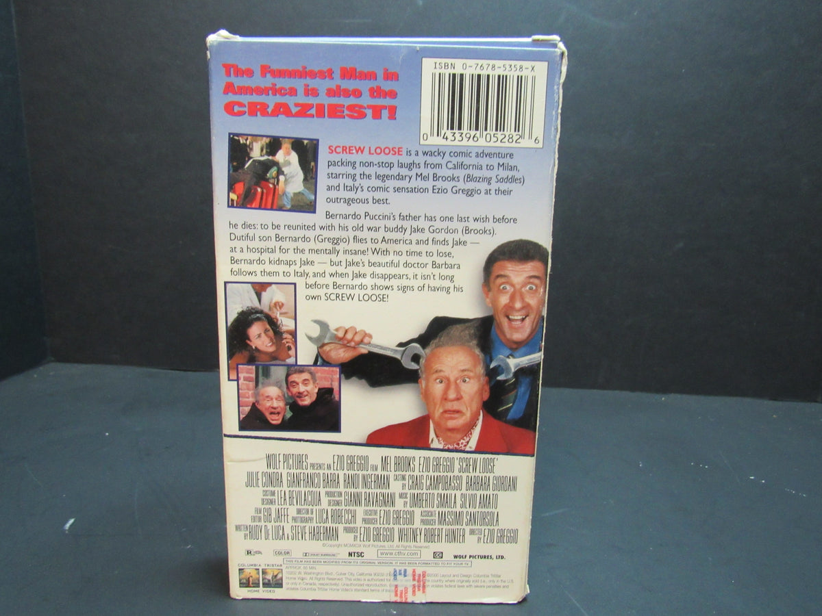 Screw Loose (VHS, 1999) – Media Mania of Stockbridge