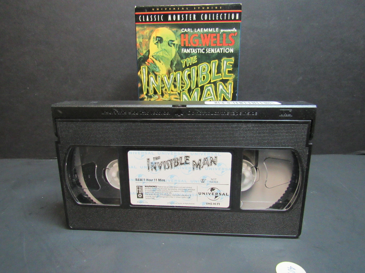 The Invisible Man (VHS, 1991) – Media Mania of Stockbridge