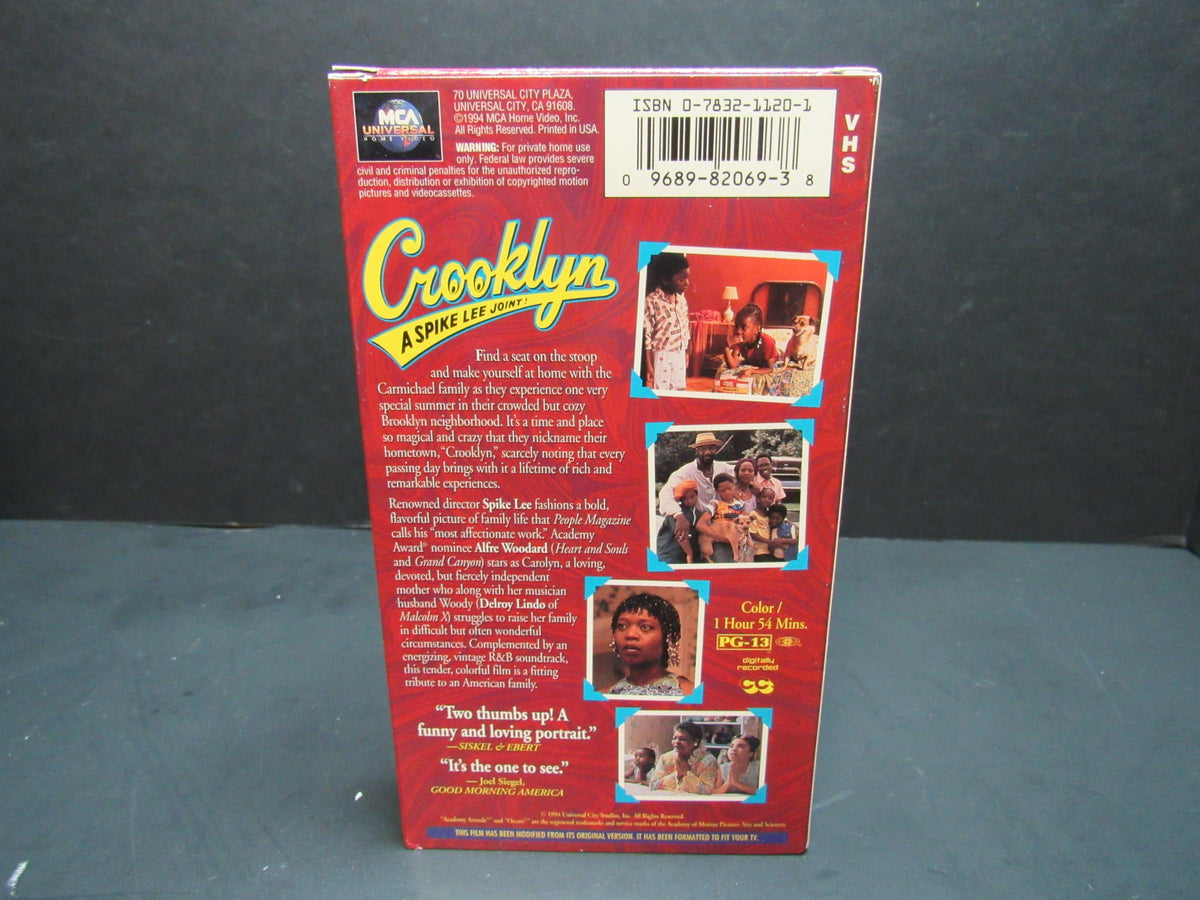Crooklyn A Spike Lee Joint (VHS, 1994) – Media Mania of Stockbridge