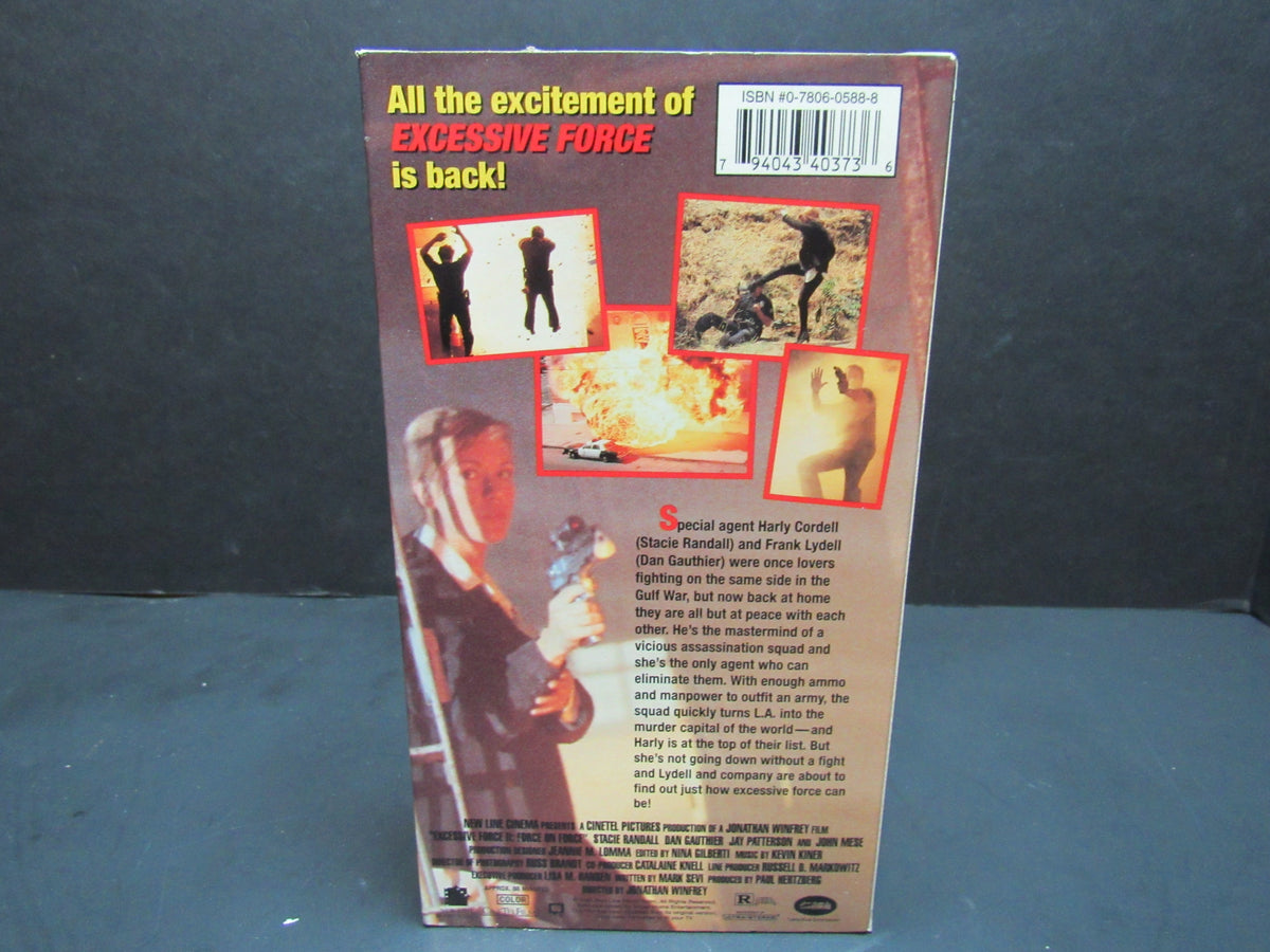 Excessive Force II: Force on Force (VHS, 1995) – Media Mania of Stockbridge